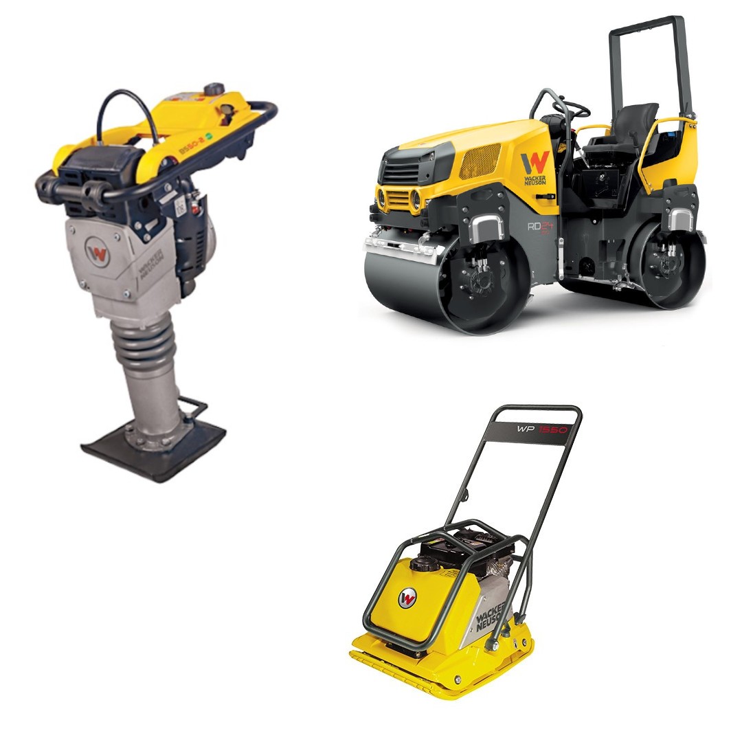 Hire Compaction & Roller Equipment in the Channel Islands